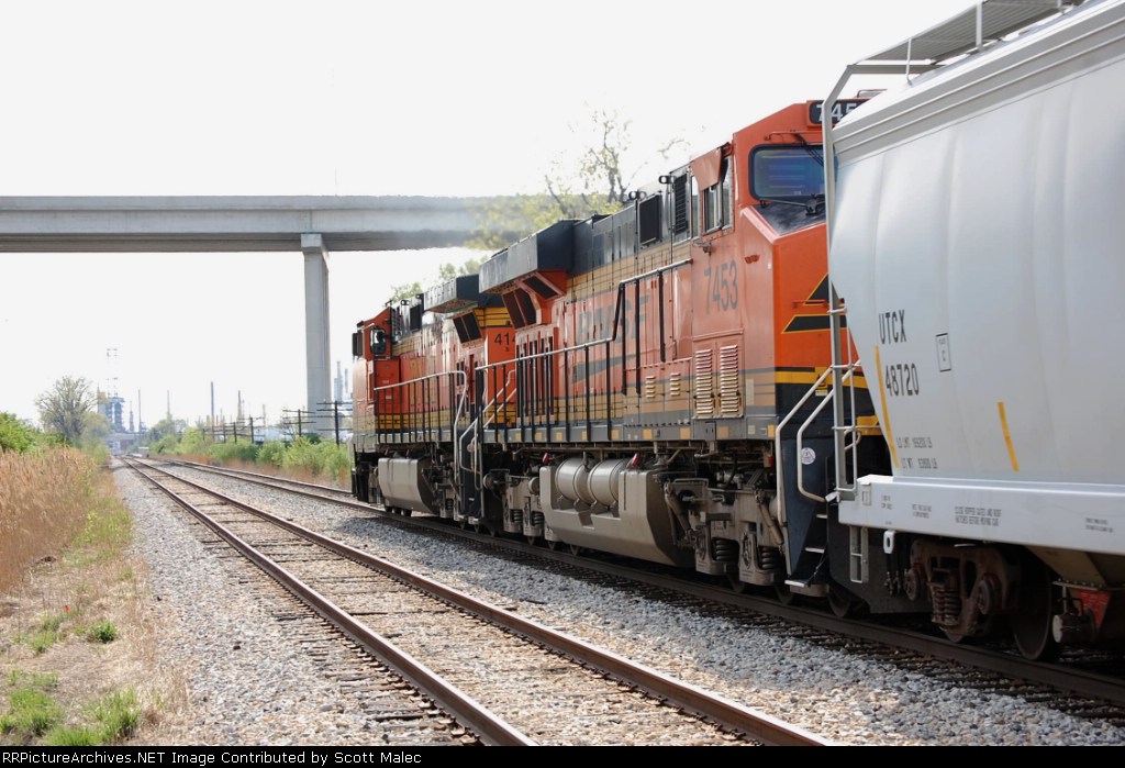 BNSF 4145 & 7453